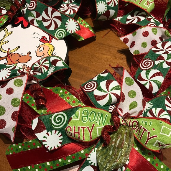 Hand Crafted | Holiday | Grinch Grinch Who Stole Christmaswreath ...